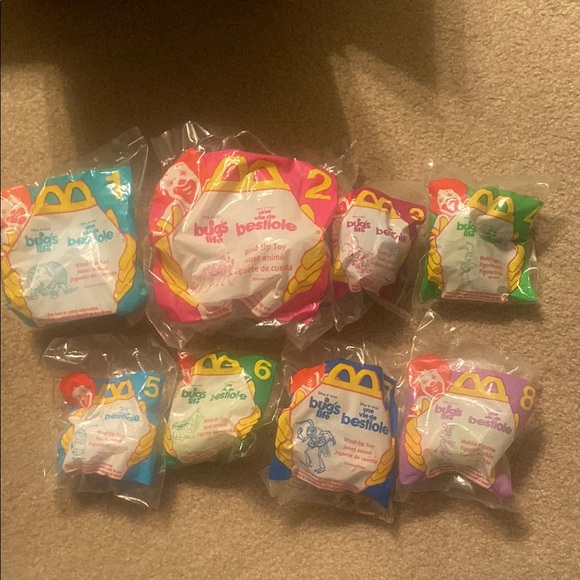 Toys | Mcdonalds A Bugs Life Toys Full Set | Poshmark